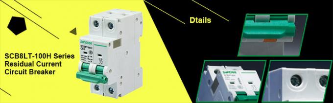 Short Circuit TUV CE 100A 3Phase RCBO Circuit Breaker