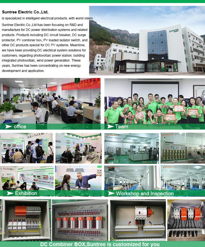 SUNTREE PV Solar Panel 4 Strings DC Combiner Box