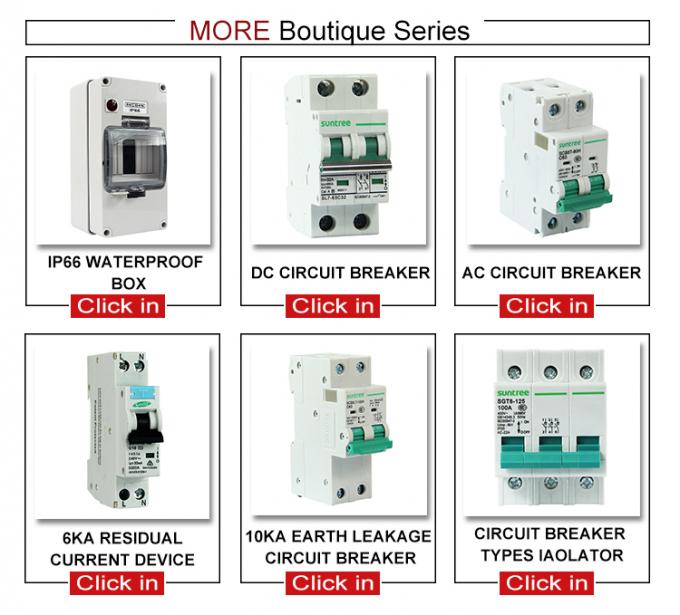 IP66 Plastic MCB RCD 8ways Circuit Breaker Enclosure Box