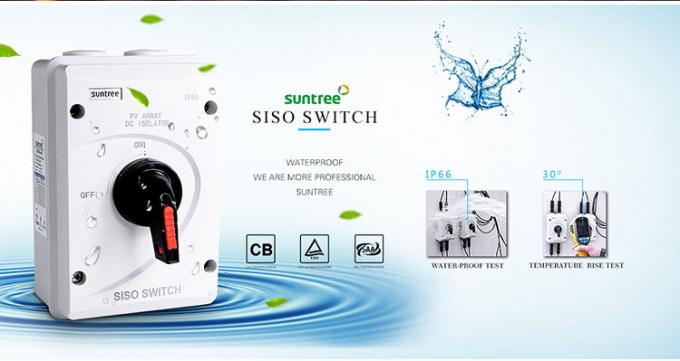 Suntree SISO-40 32A IP66 DC Isolator Switch