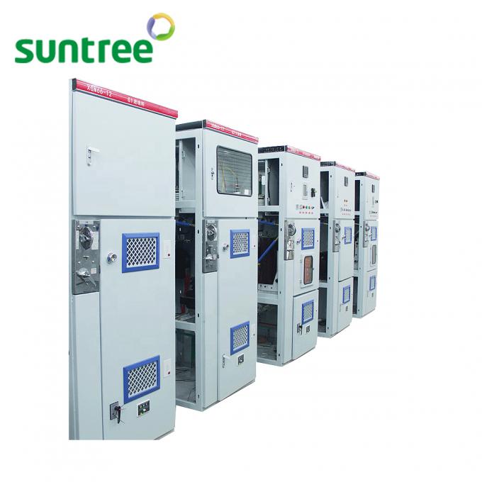 Air Insulated Power Distribution Cabinet Medium Voltage For Single Bus ...