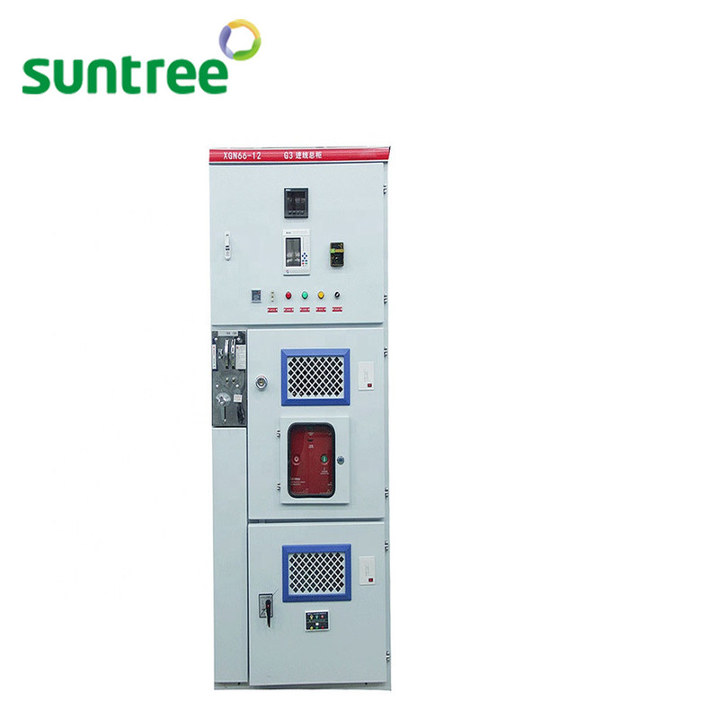 Air Insulated Power Distribution Cabinet Medium Voltage For Single Bus ...